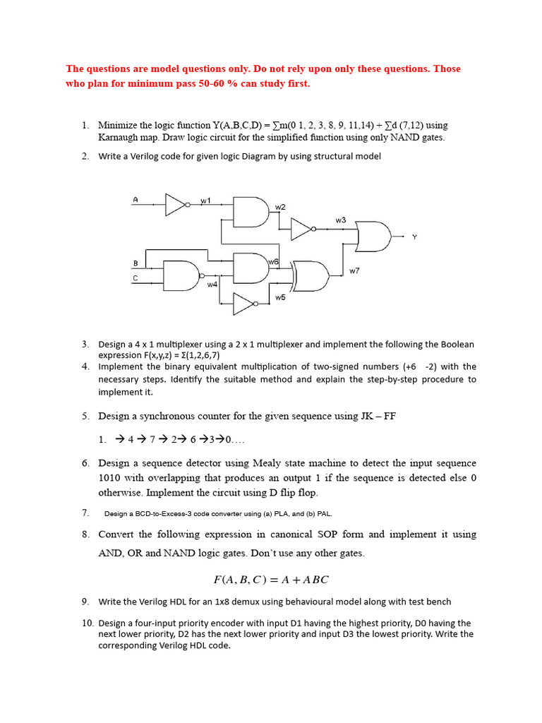 FAT Model Paper | PDF | Logic Gate | Boolean Algebra