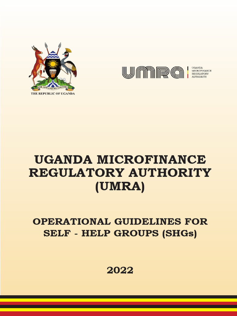 SHG Operational Guidelines 2022 | PDF | Microfinance | Loans
