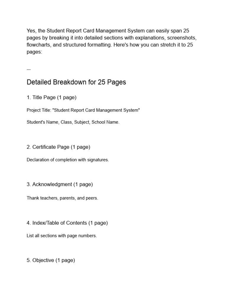 Computer Science ? (Project Outline) ? ? | PDF | Computer File | Algorithms