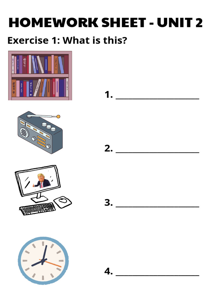 Unit 2 Homework: Prepositions Exercise | PDF