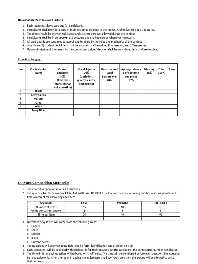 Mechanics_criteria | PDF | Human Communication | Linguistics