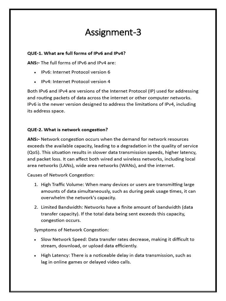 Assignment 3 | PDF | Domain Name System | Data Compression