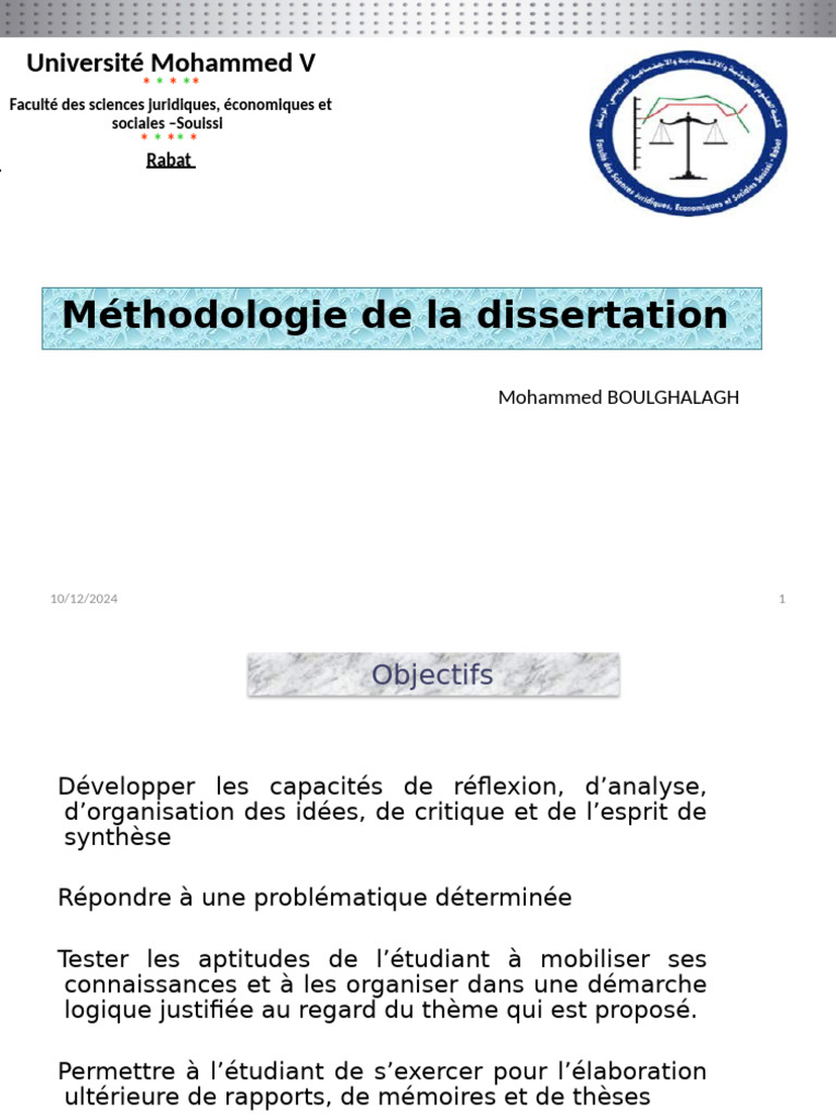 Méthodologie Dissertation | PDF