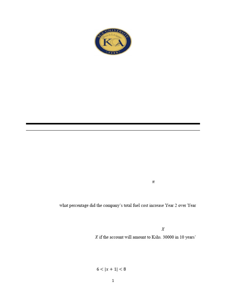 MATH PAST PAPER (a) (1) | PDF | Mathematics