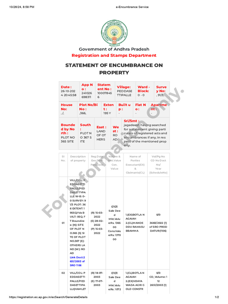 Agrigold Plot 366 | PDF