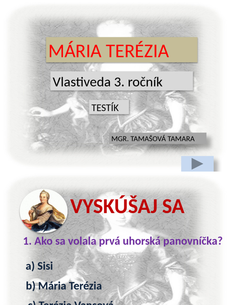 Mária Terézia Test | PDF