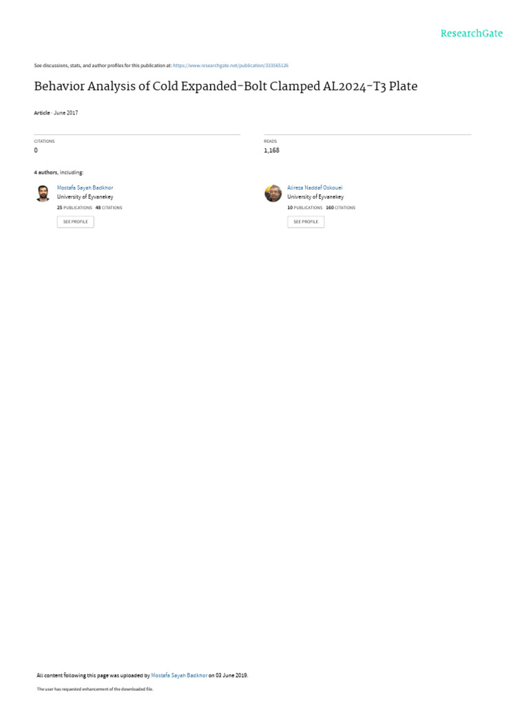 ADMT Volume10 Issue2 Pages1-13 5 | PDF | Plasticity (Physics ...