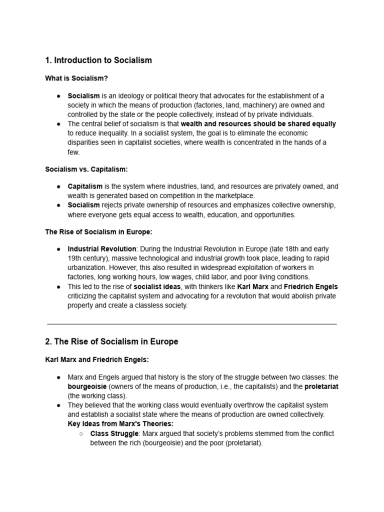 Socialism in Europe and Russian Revolution | PDF | Socialism | Vladimir ...