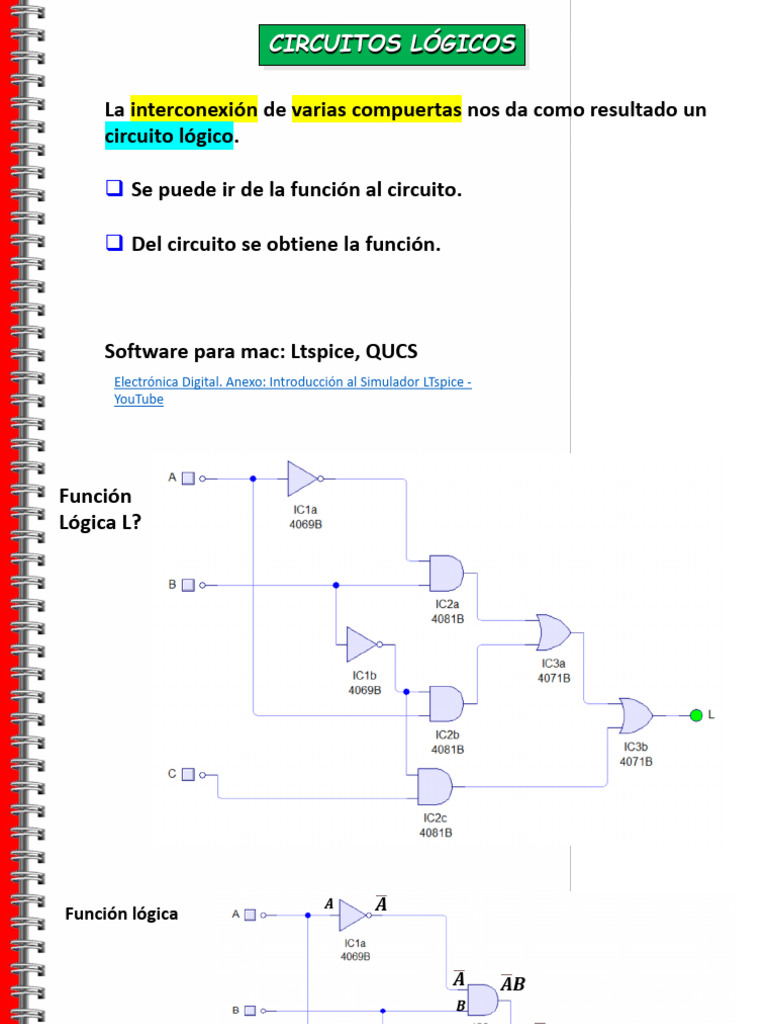 4.- CIRCUITOS-LOGICOS-24-25 | PDF | Puerta lógica | Álgebra