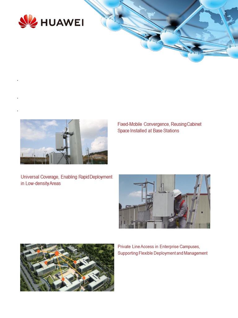 MA5801 Brochure V1.0 | PDF | Fiber To The X | Power Supply