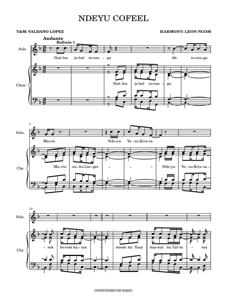 Ndeyu - Cofeel 2 | PDF