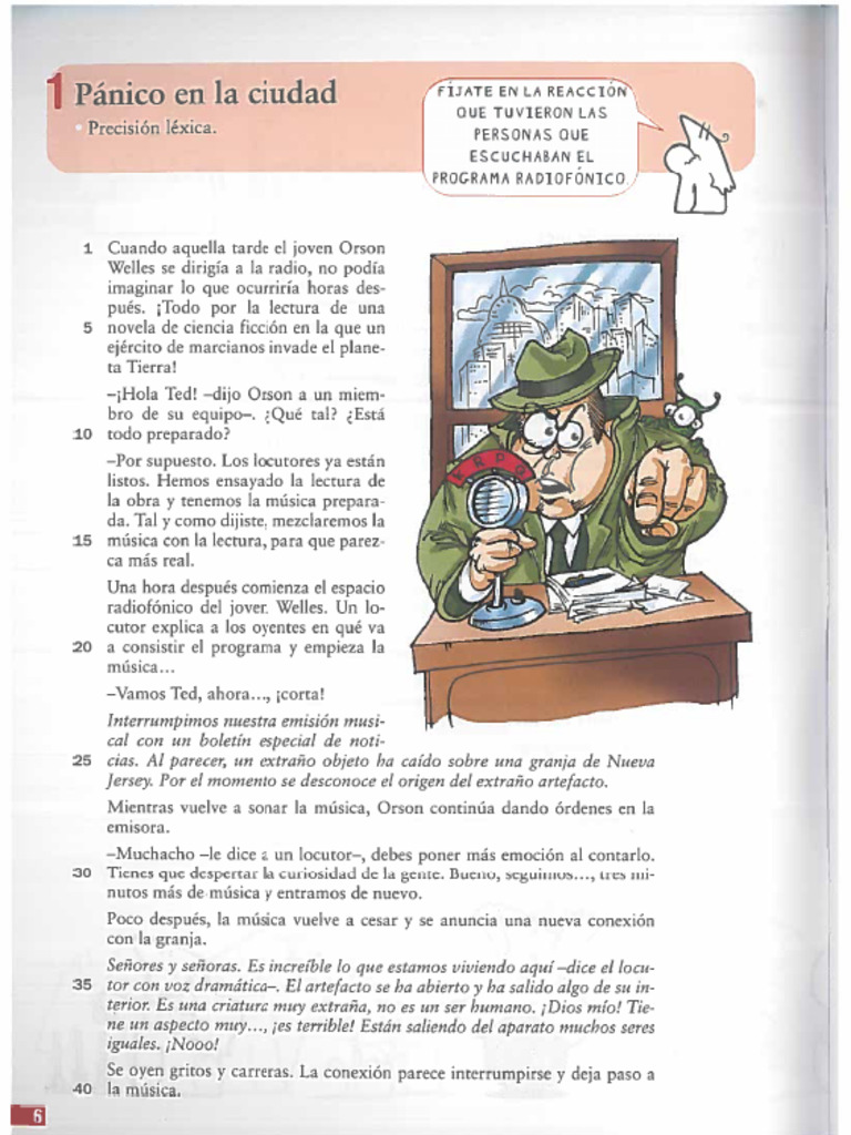 Ejercicios para mejorar la comprensión lectora Ed. Santillana 5ºEPO (1 ...