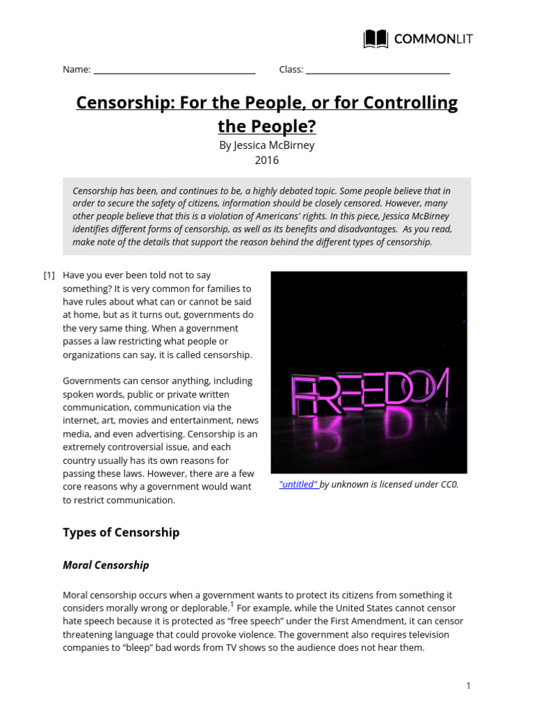 Censorship | PDF | Censorship | Soviet Union