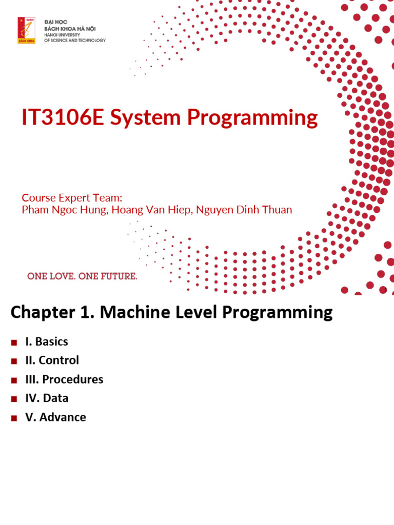 IT3106E SP 01 Machine Level Programming | PDF | Central Processing Unit | Computer Architecture