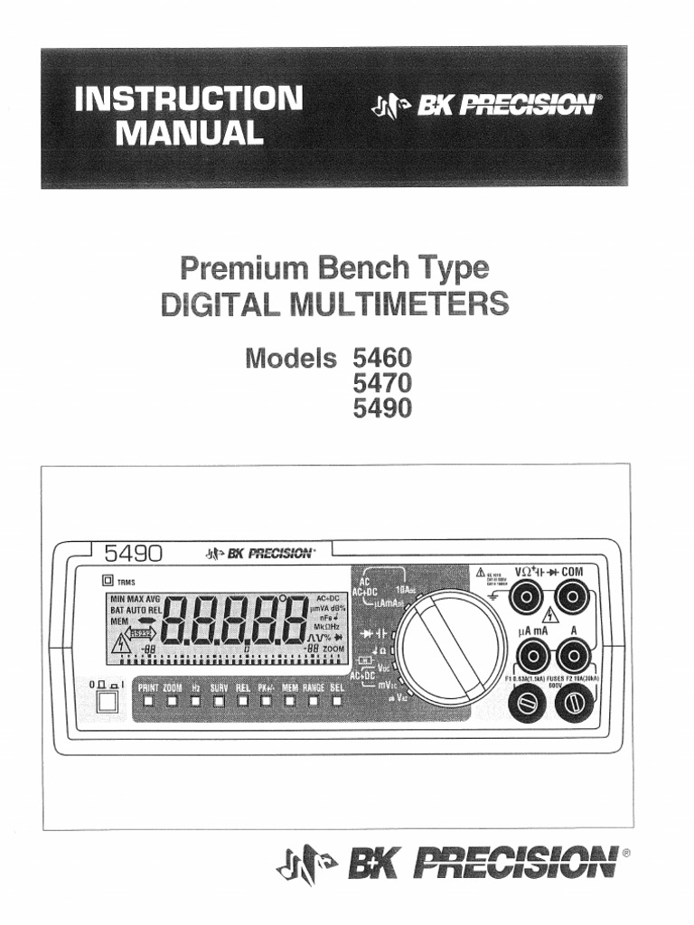 5490 Manual | PDF