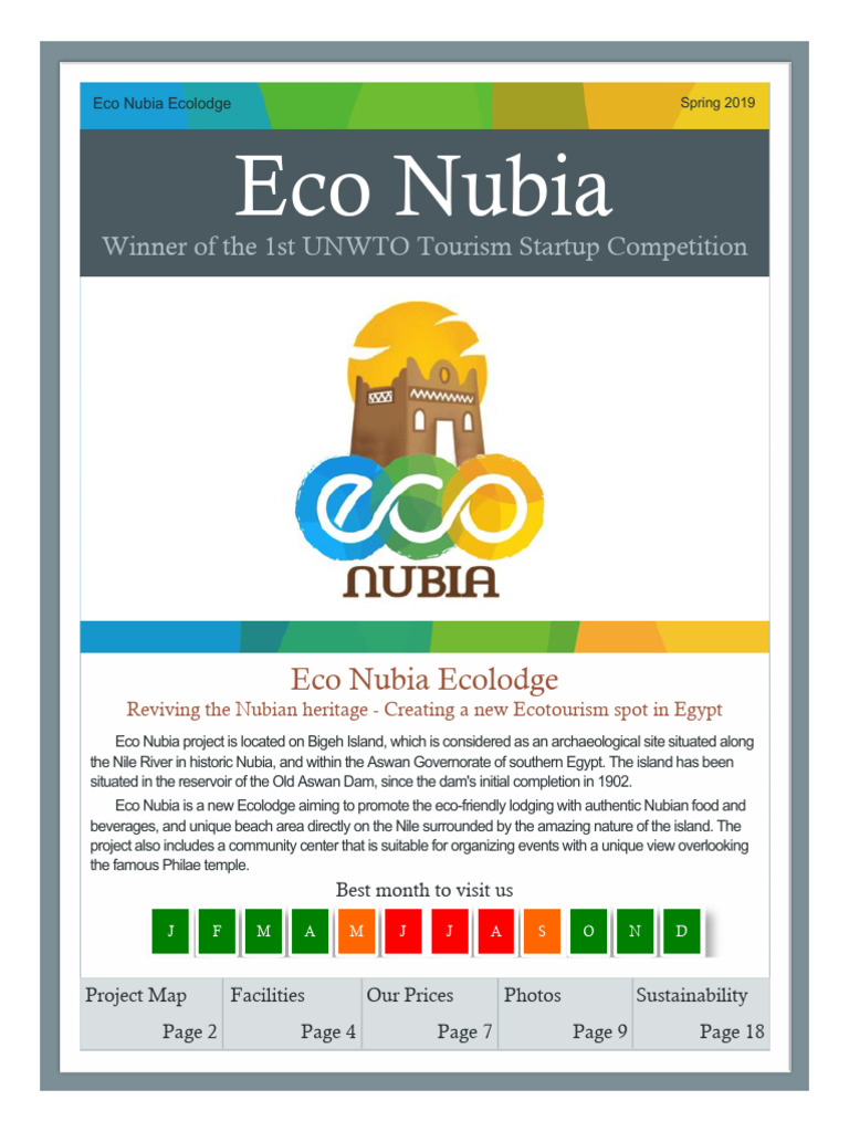 Eco Nubia Ecolodge Winter 2019 | PDF