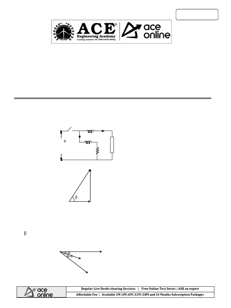 EE Mock-1 Paper-I Solutions | PDF | Osi Model | Computer Network