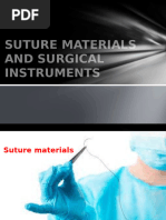 Sutures Comparison Chart | PDF | Surgical Suture | Chemical Substances