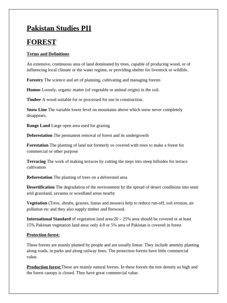 Forest 2 Pdf Forests Soil