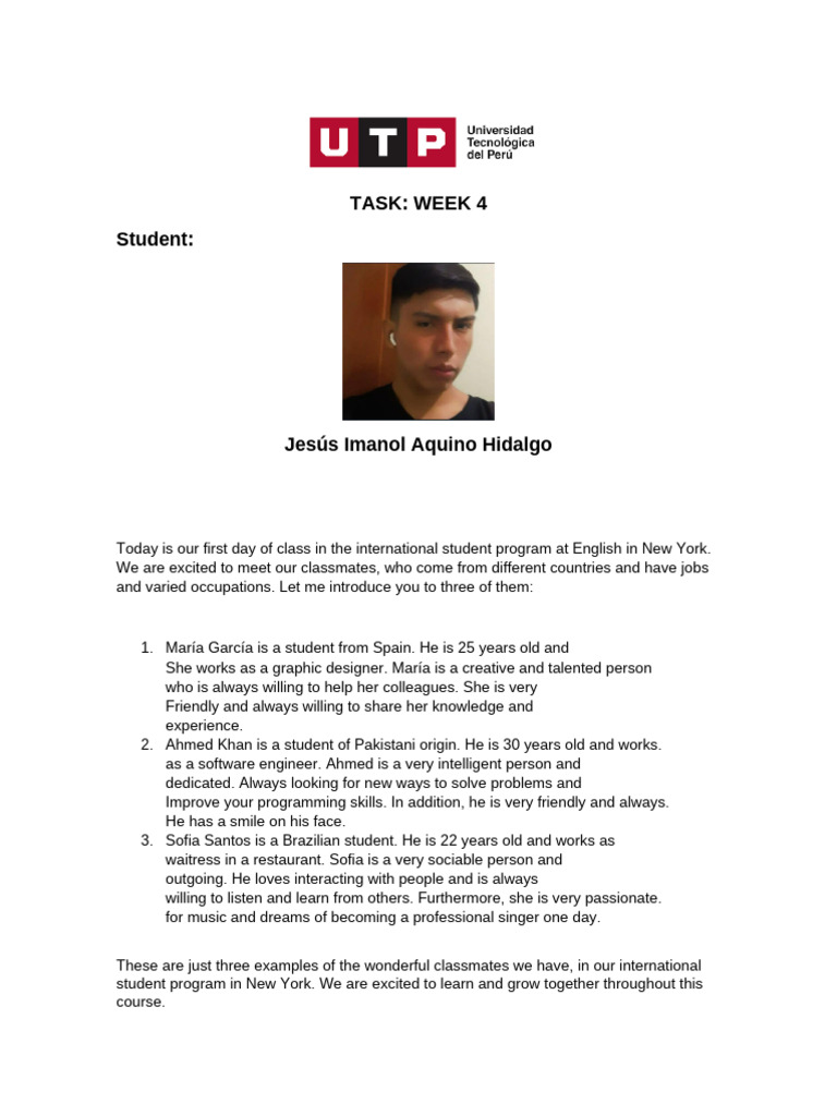 Week04 JobsAndOccupations (PA2) JesúsAquinoHidalgo | PDF