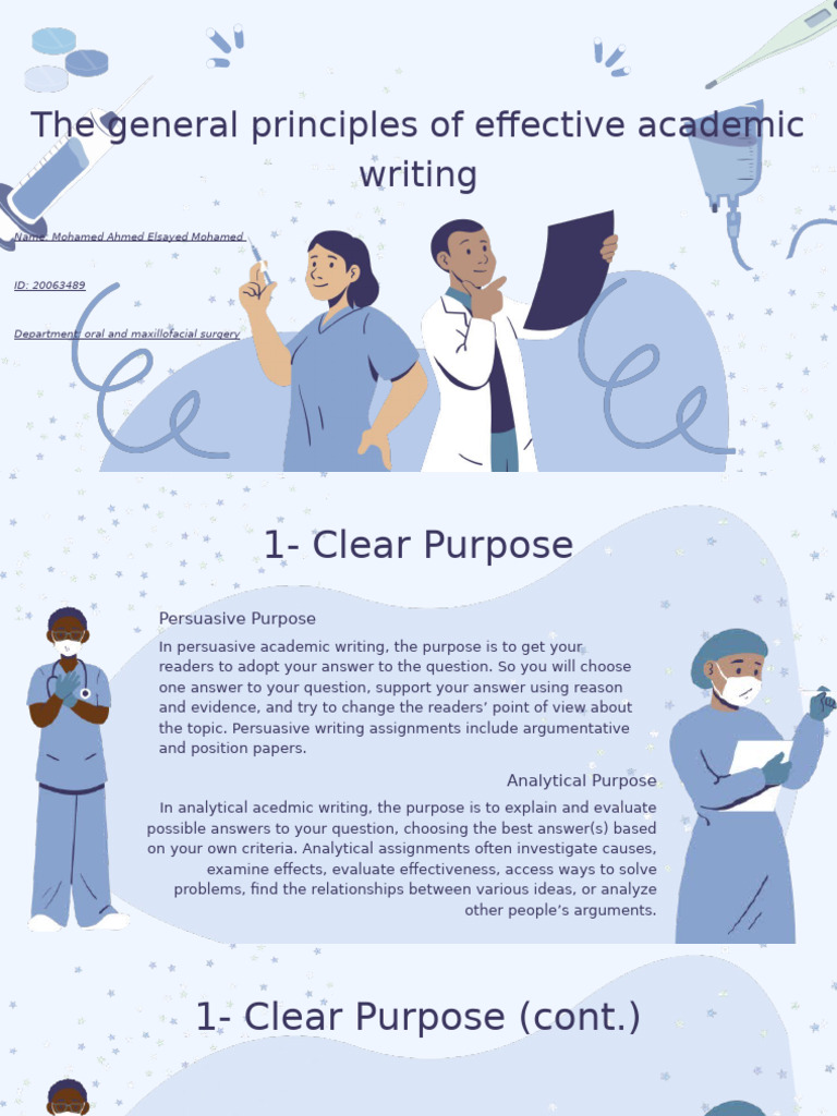 Principles of Effective Academic Writing Final | PDF | Apa Style ...