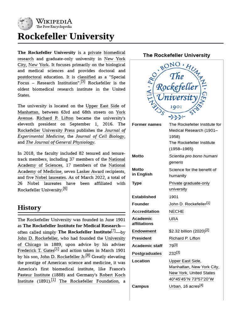 Rockefeller_University (1) | PDF