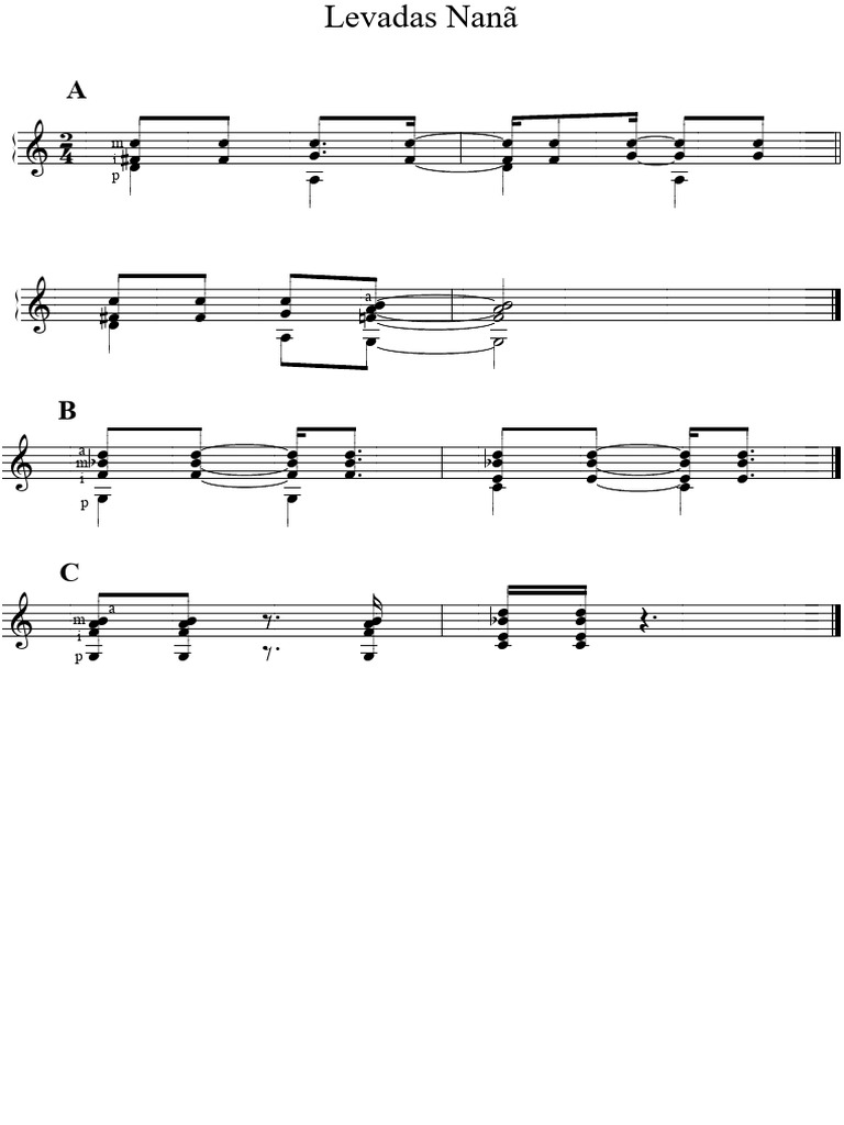 Nanã Levadas 5 | PDF