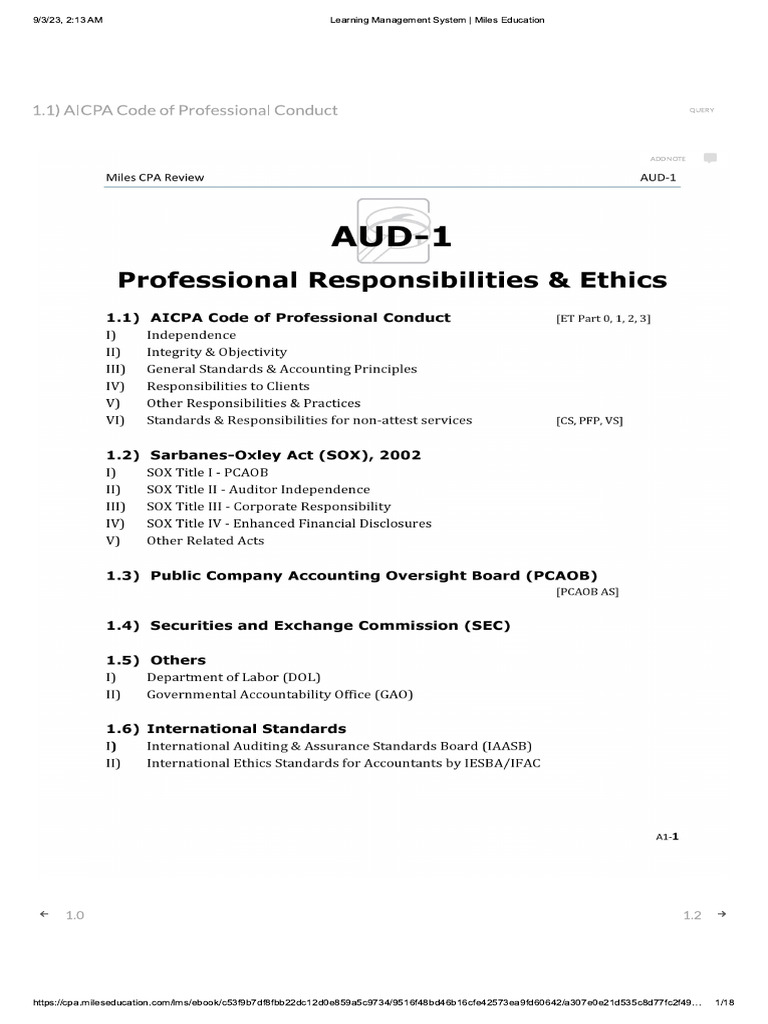 AICPA CODES | PDF