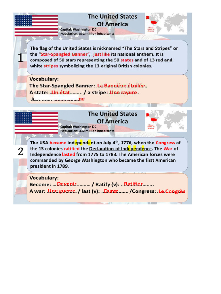 Phrases 1-10 USA | PDF