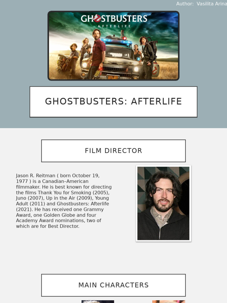 Ghostbusters | PDF