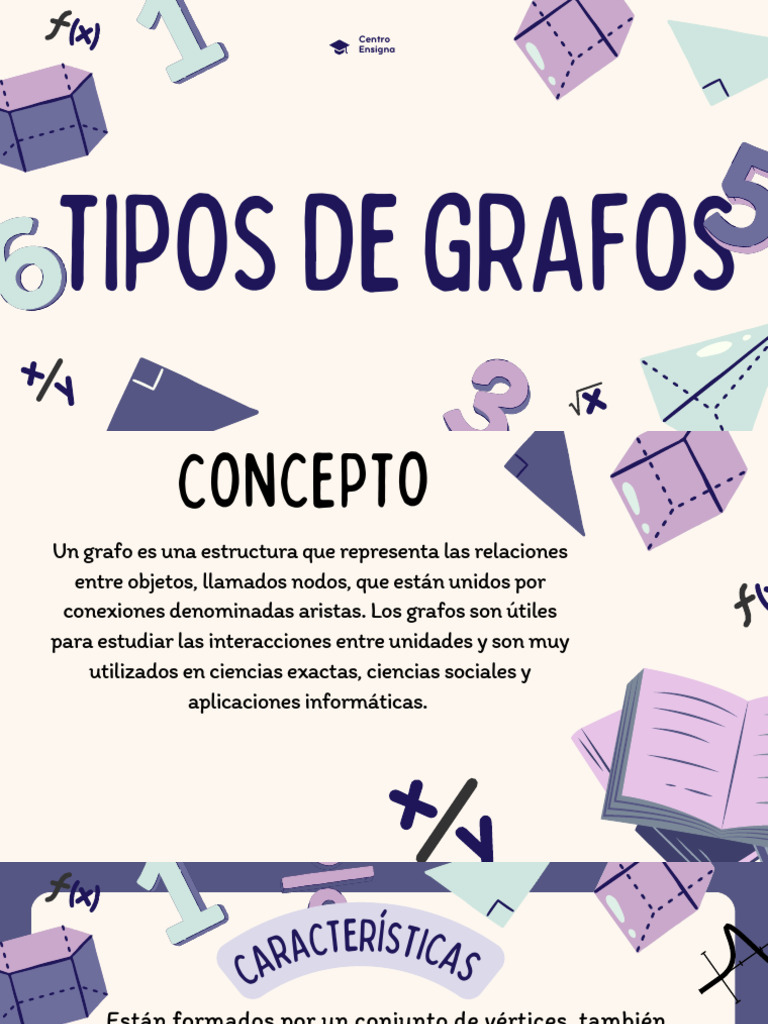 Tipos de Grafos y Sus Aplicaciones | PDF | Vértice (teoría de grafos) | Teoría de grafos