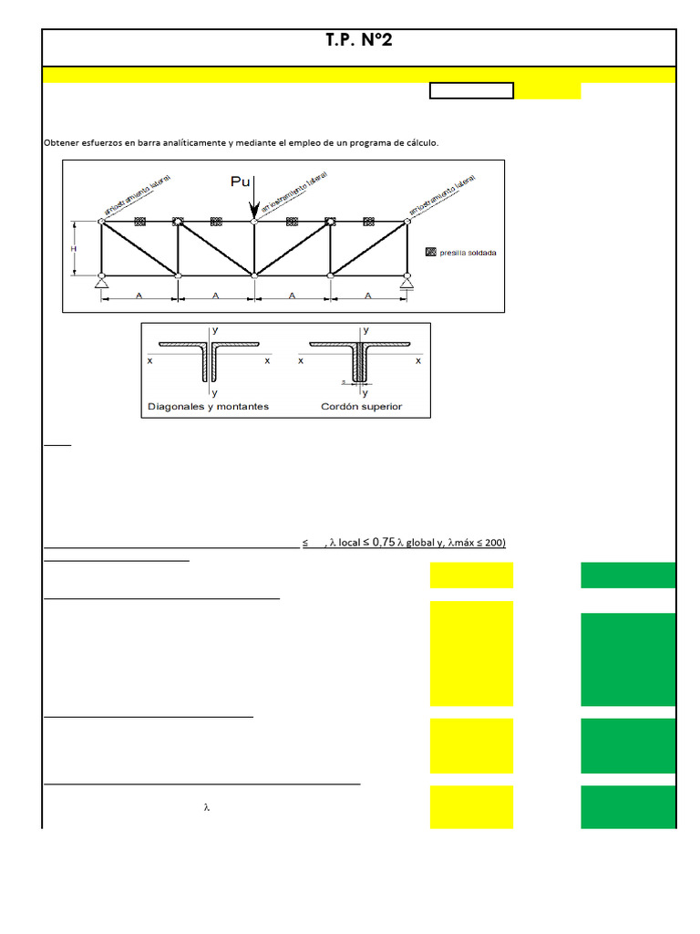 Ej 2 Metalicas | PDF | Pandeo | Ciencia de los Materiales