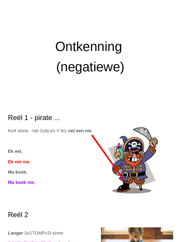 Ontkenning Go To | PDF