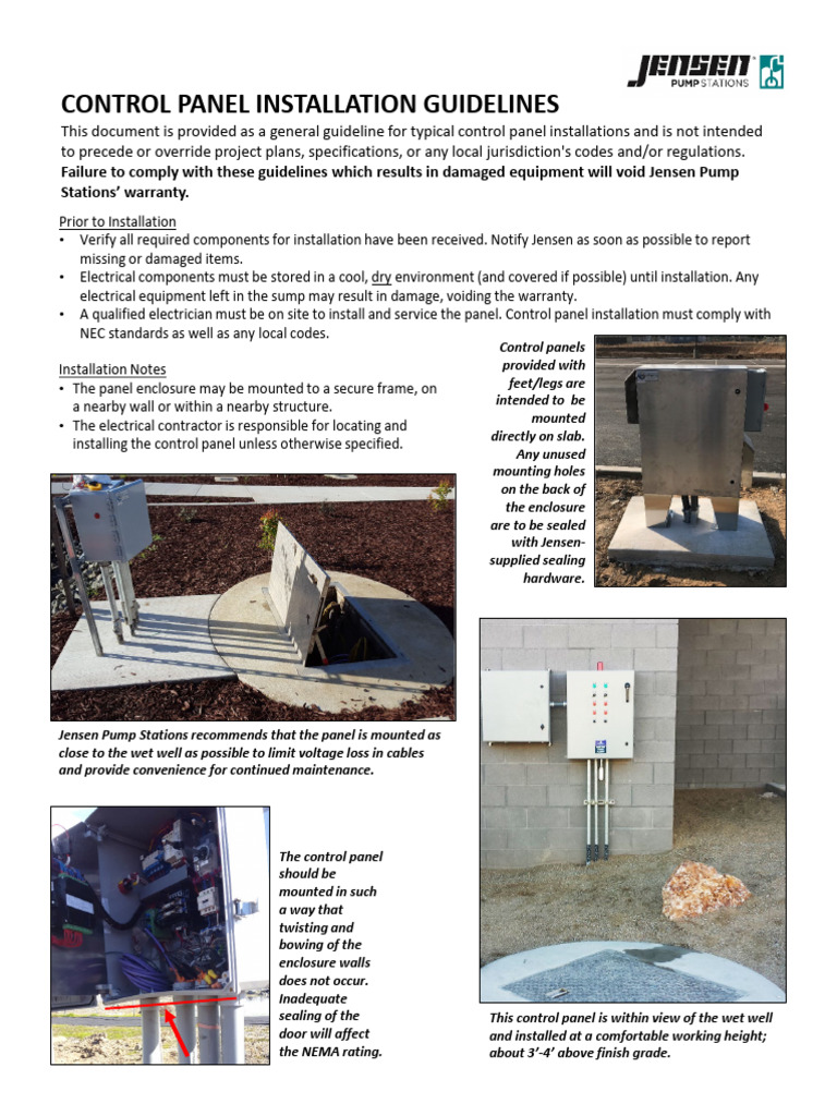 Panel-Installation-Guidelines-Rev.-April-2020 (1) | PDF | Electrical ...