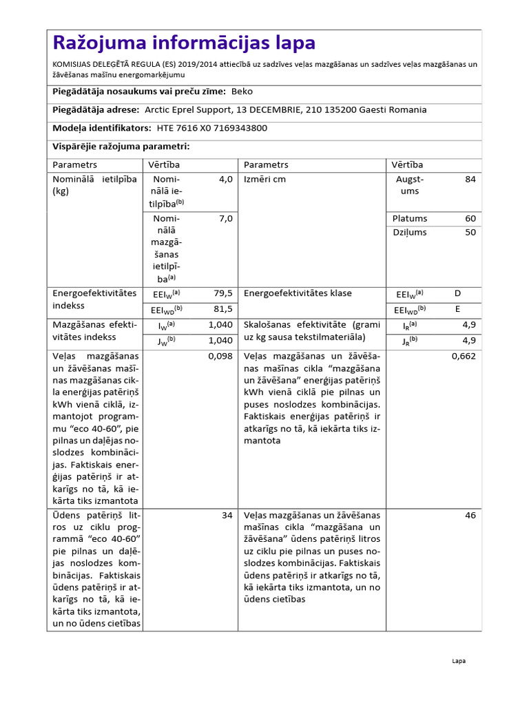 Fiche 356996 LV | PDF