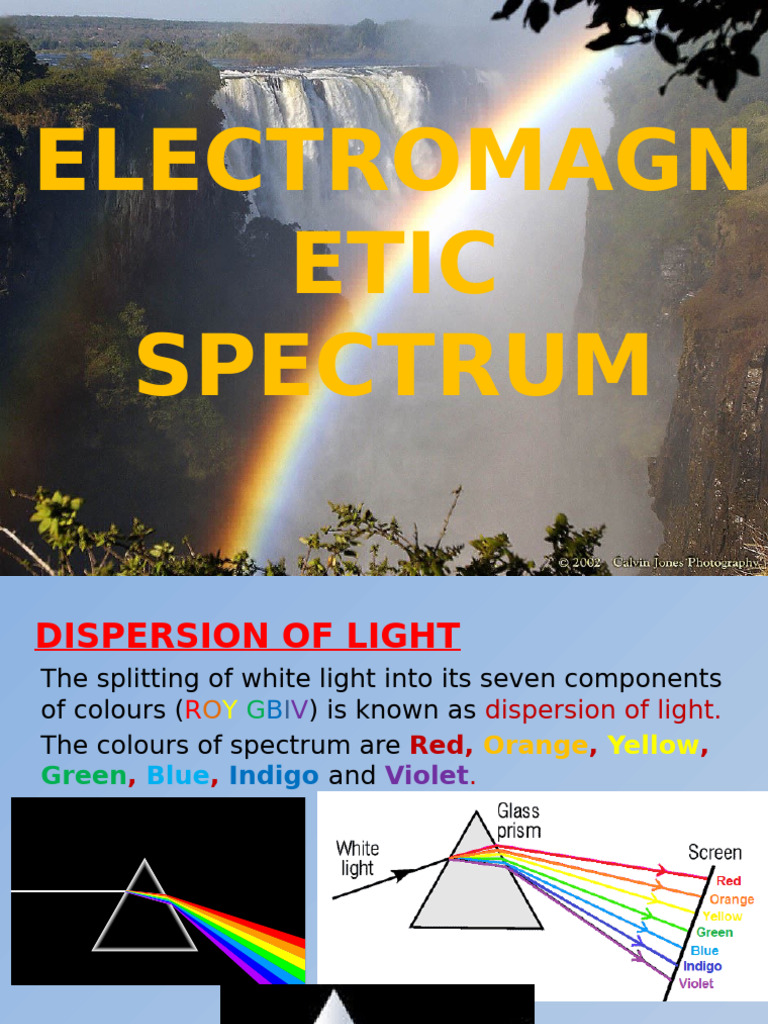 ELECTROMAGNETIC SPECTRUM | PDF | Electromagnetic Radiation ...