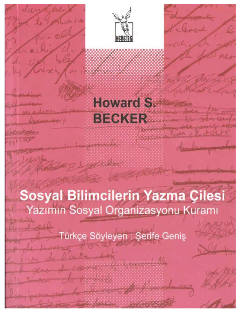 PDF Howard Becker Sosyal Bilimcilerin Yazma Ilesipdf Compress | PDF