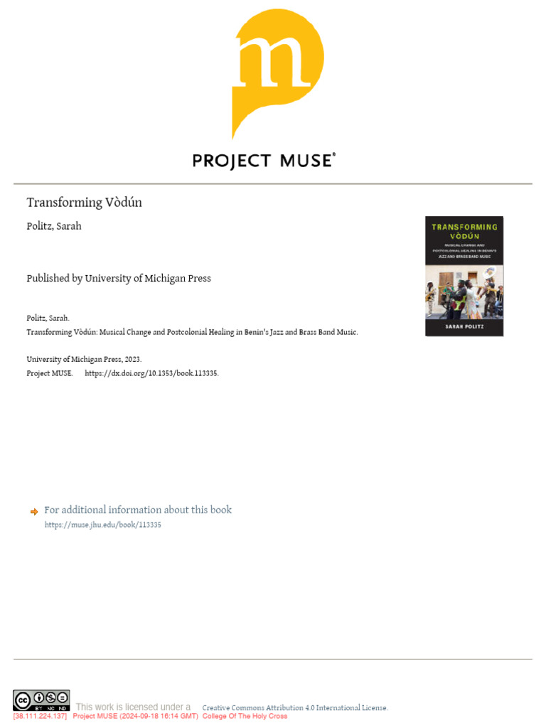 Politz - Transforming Vòdún (Excerpt) | PDF | Ethnic Religion ...