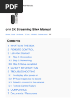 DSTV Wifi Connector Quick Guide | PDF | Wi Fi | Usb