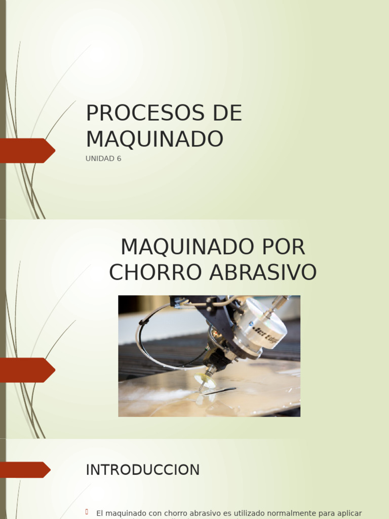 unidad 6_124335 | PDF | Abrasivo | Láser