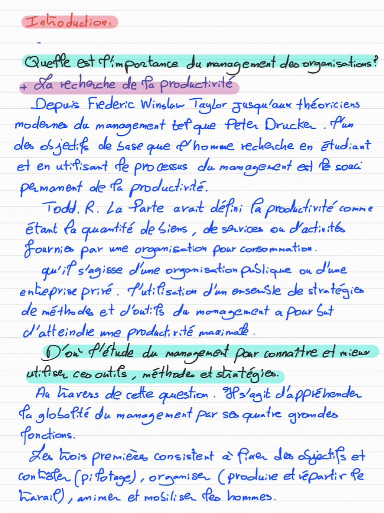 Management Itroduction | PDF