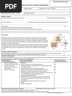 High Risk Consent Form | PDF | Informed Consent | Patient