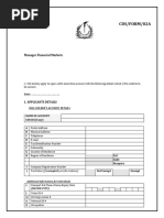 CSD Account Opening Form | PDF | Identity Document | Government And Personhood