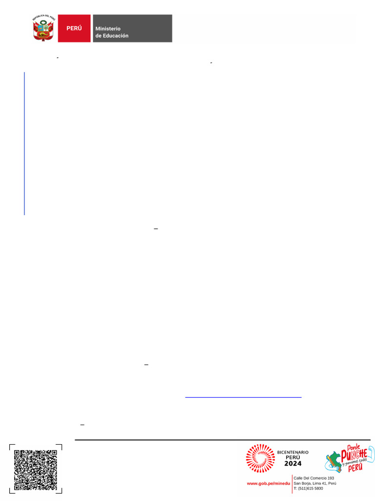 Oficio - Multiple 00122 2024 Minedu Vmgi Digeie | PDF