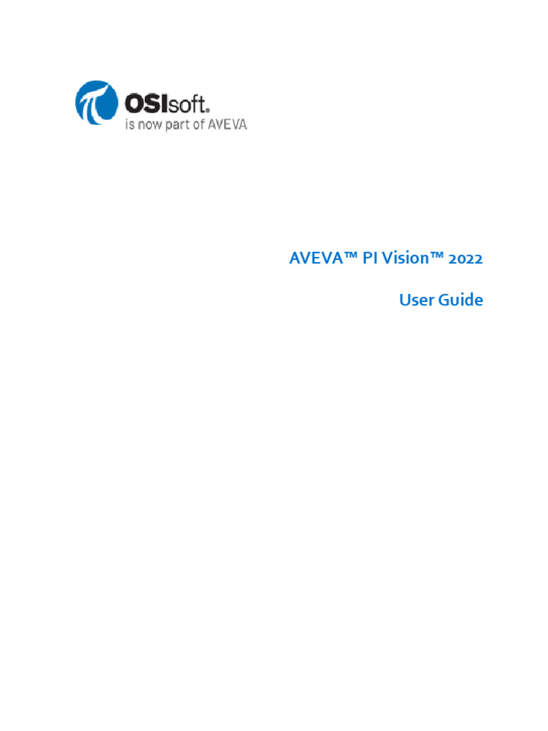 PI Vision User Guide | PDF | Websites | Computing