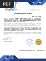 Cognifyz Internship | PDF