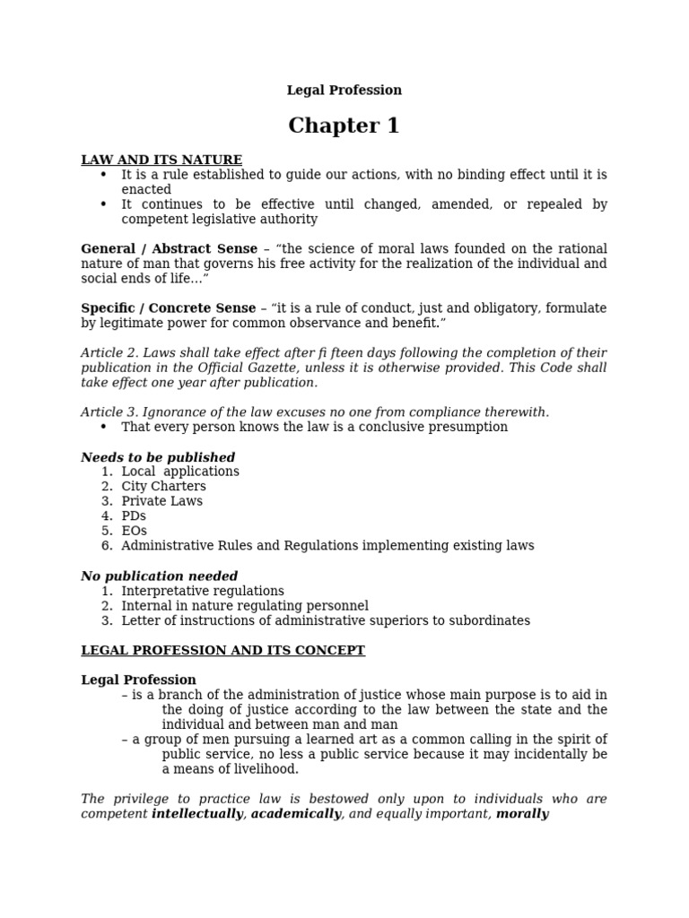 Legal Profession Notes Pdf Lawyer Contempt Of Court