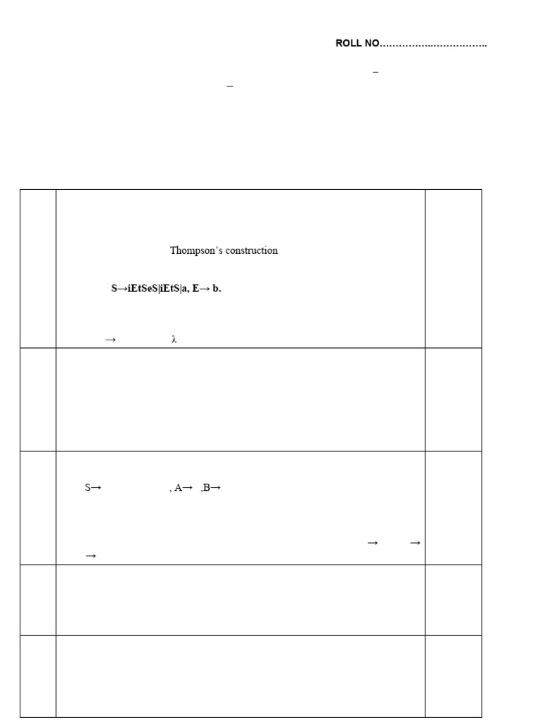Compiler Design BCST 602 | PDF | Parsing | Computer Science