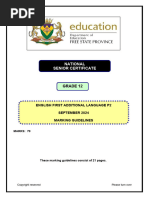 Grade 11 - Prepared Speech (Moderated) | PDF | Human Communication