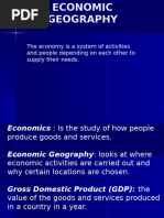 Grade12 Economic Geography Notes | PDF